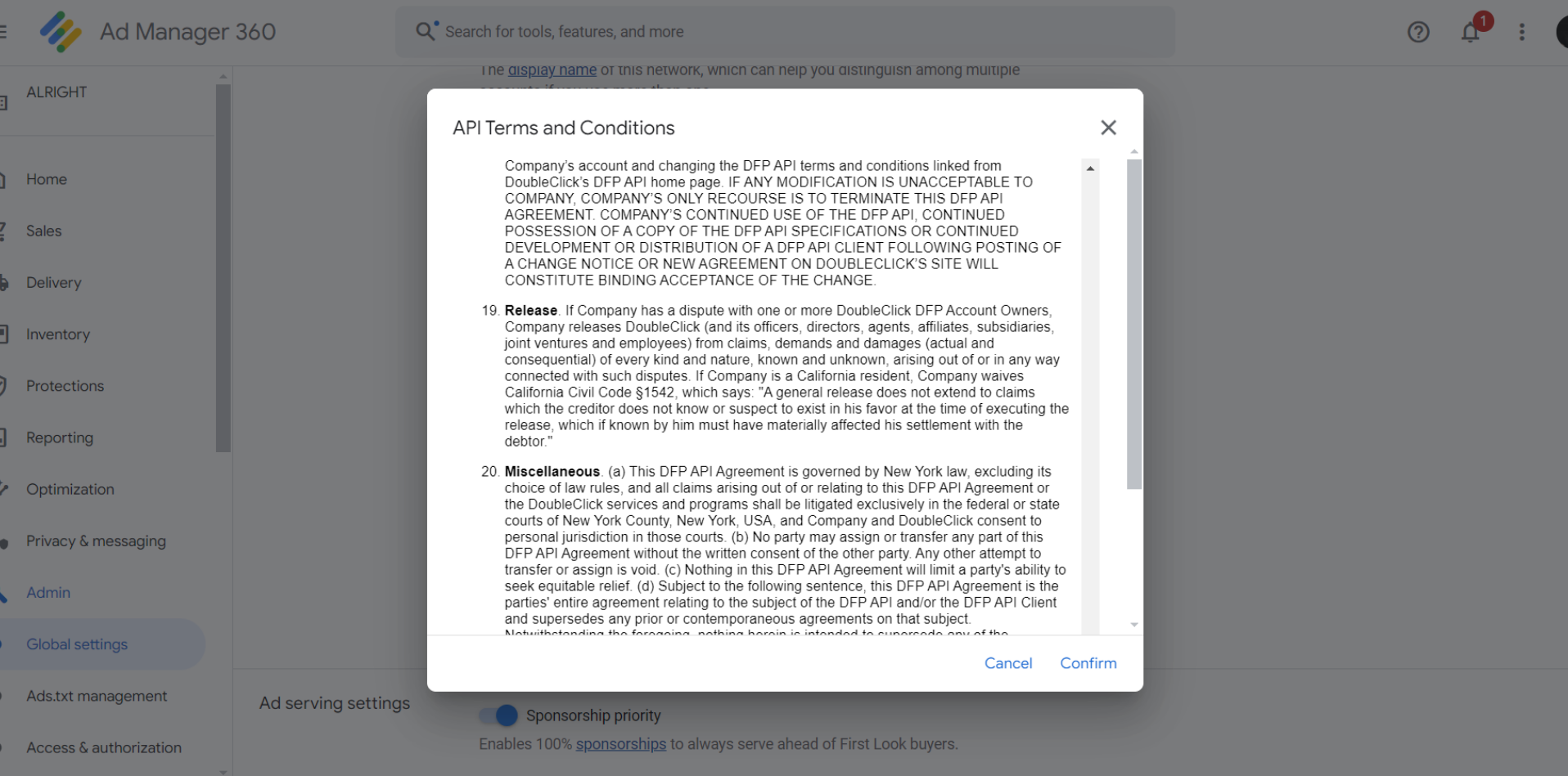 How to Enable and Setup API Access in Google Ad Manager